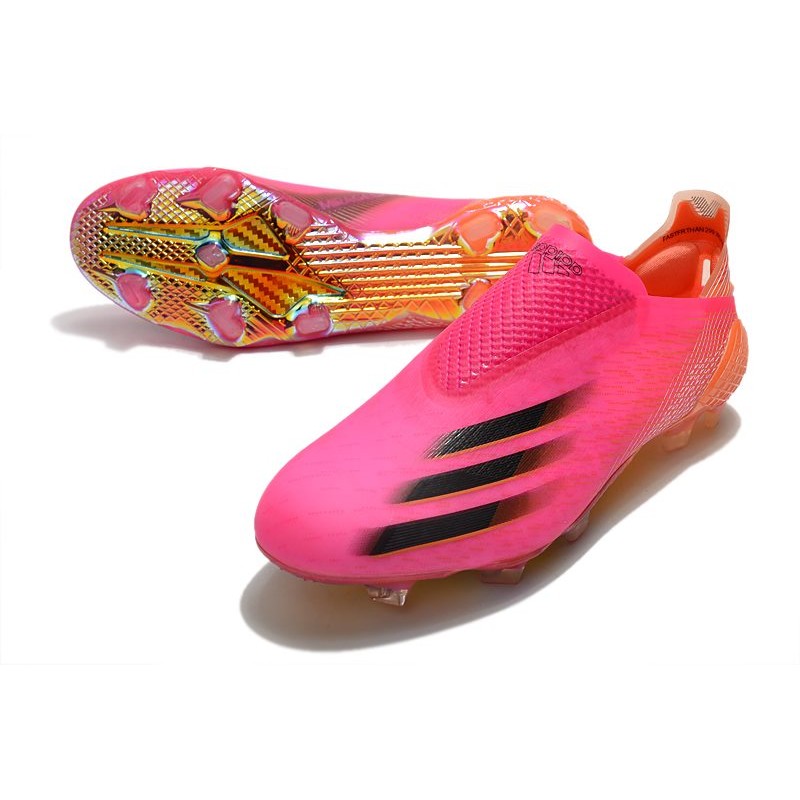 Adidas X Ghosted Fg Superspectral Shock Pink Black Screaming Orange